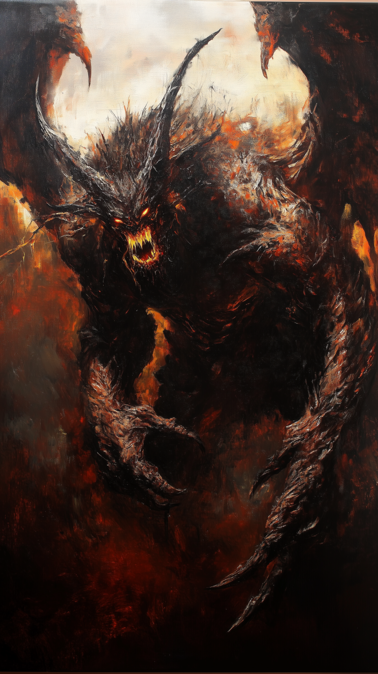 Monster, Demon Balor, "Masters Of Flame And Fury" | Fantasy I Sci-Fi I ...
