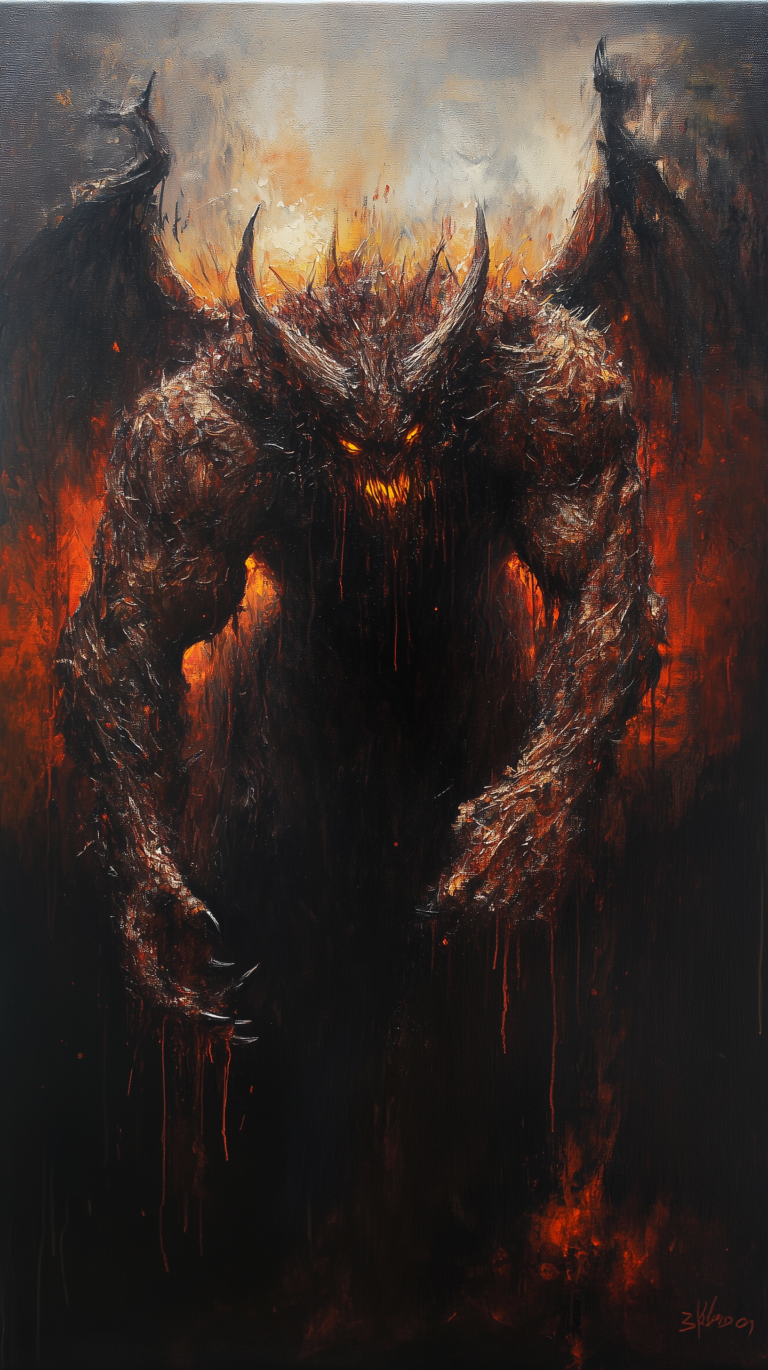 Monster, Demon Balor, "Masters Of Flame And Fury" | Fantasy I Sci-Fi I ...
