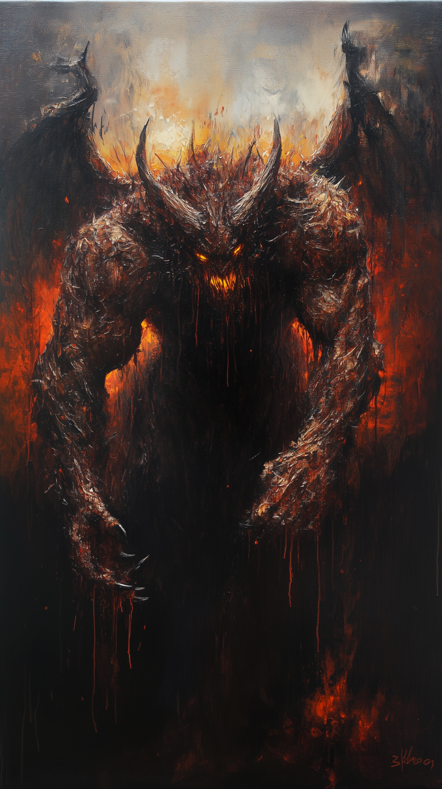 Monster, Demon Balor, "Masters Of Flame And Fury" | Fantasy I Sci-Fi I Books I Films I World ...