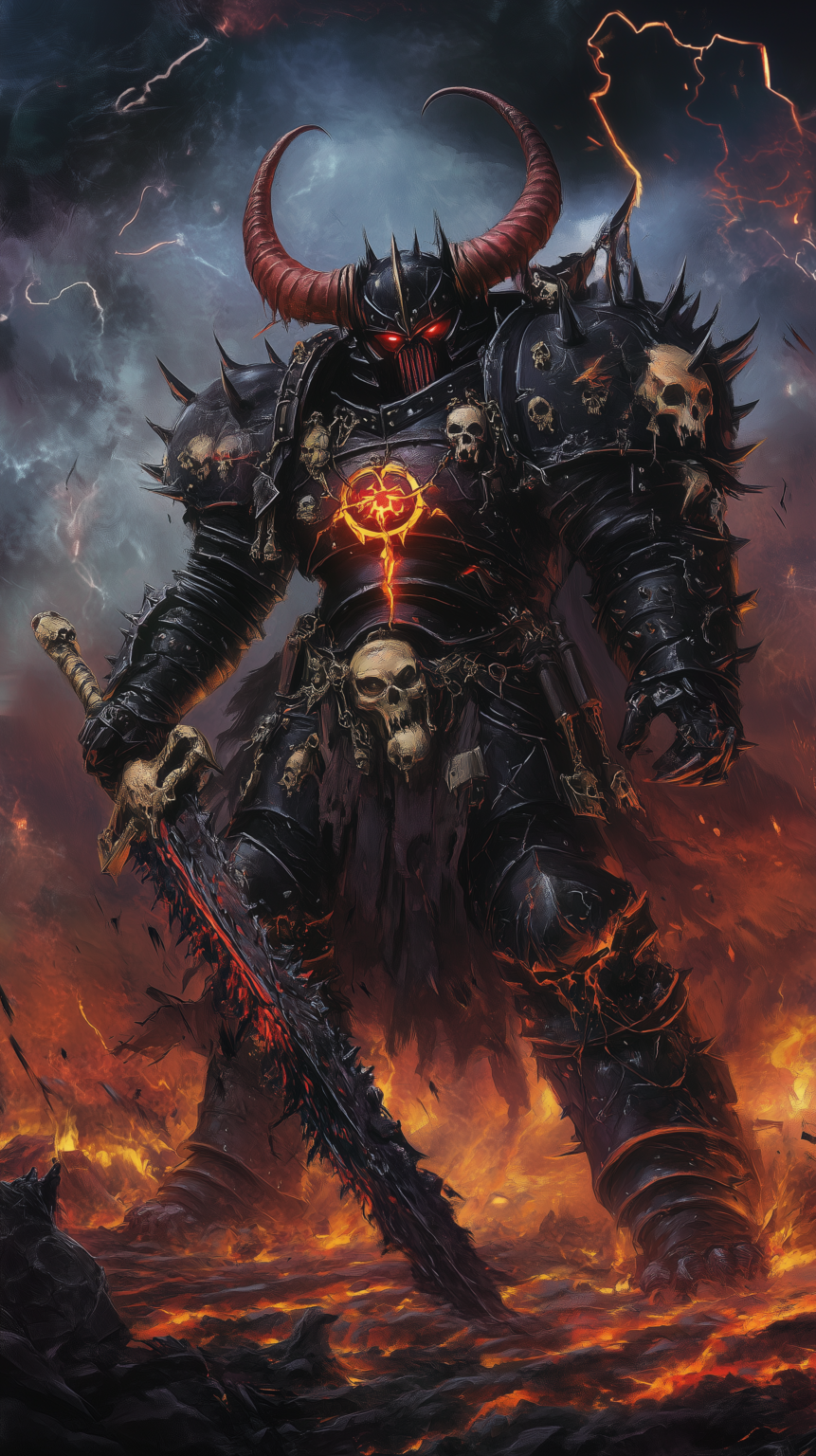 Monster Demonic Knight 'Death Knight' | Fantasy I Sci-Fi I Books I ...