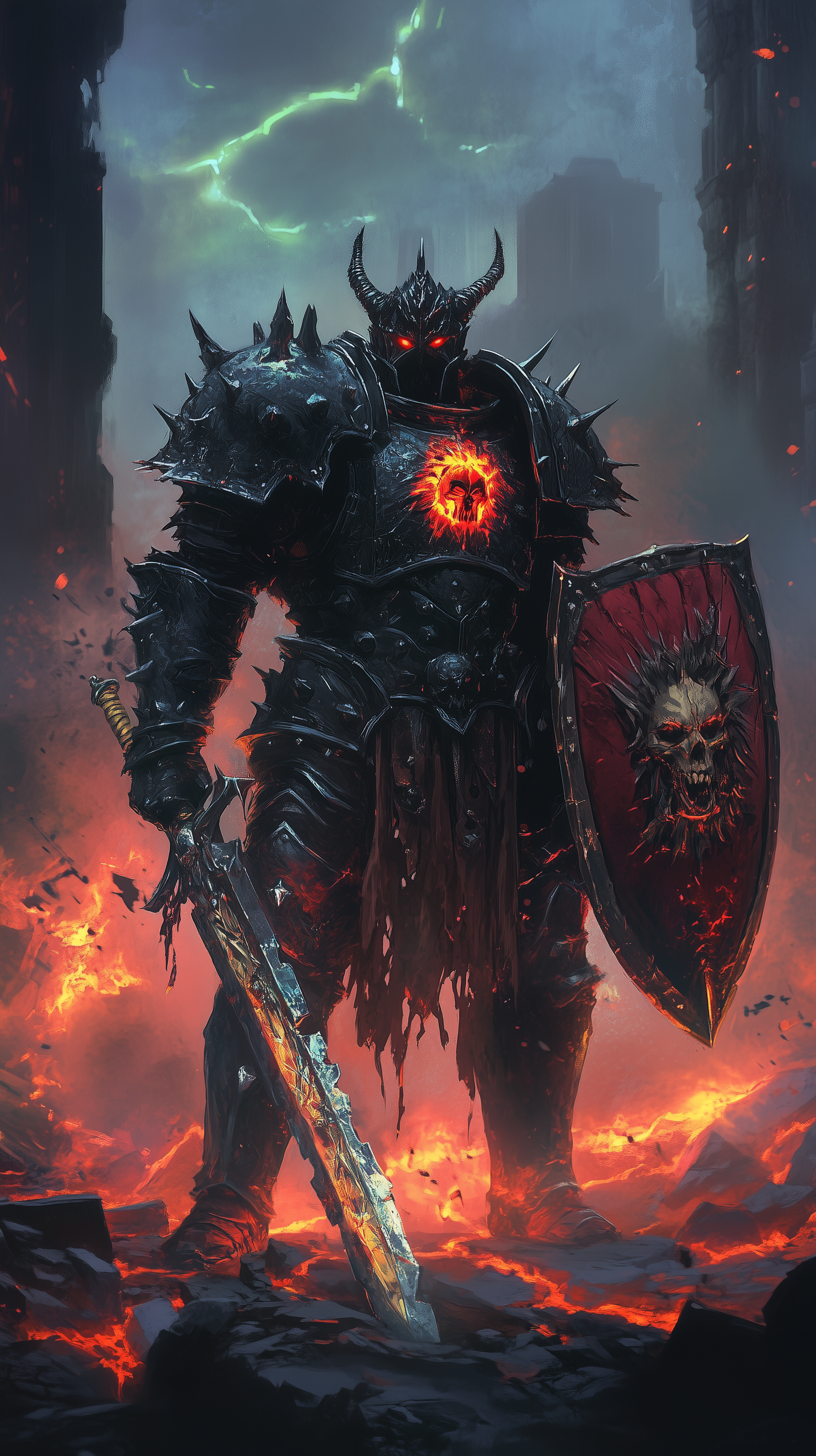 Monster Demonic Knight 'Death Knight' | Fantasy I Sci-Fi I Books I ...