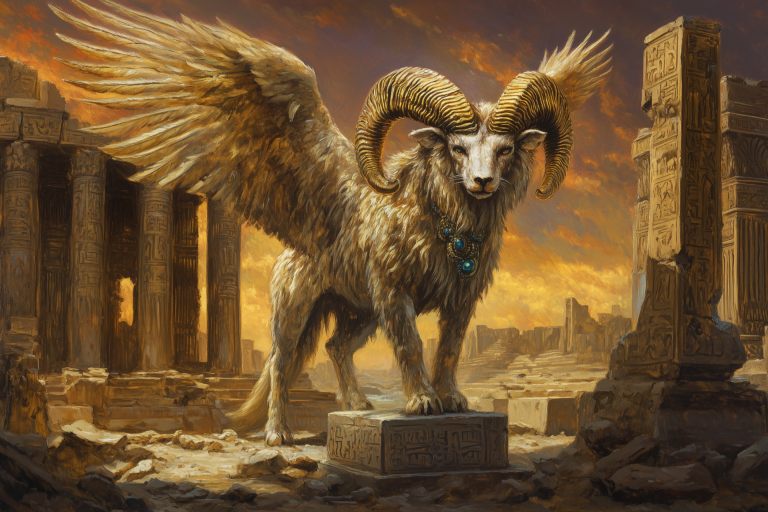 Monster Sphinx, Criosphinx, "The Eternal Sentinel" | Fantasy I Sci-Fi I ...