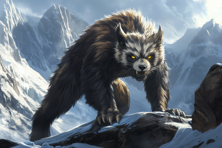 Monster, Dire Wolverine, "The Apex Ravager" | Fantasy I Sci-Fi I Books ...