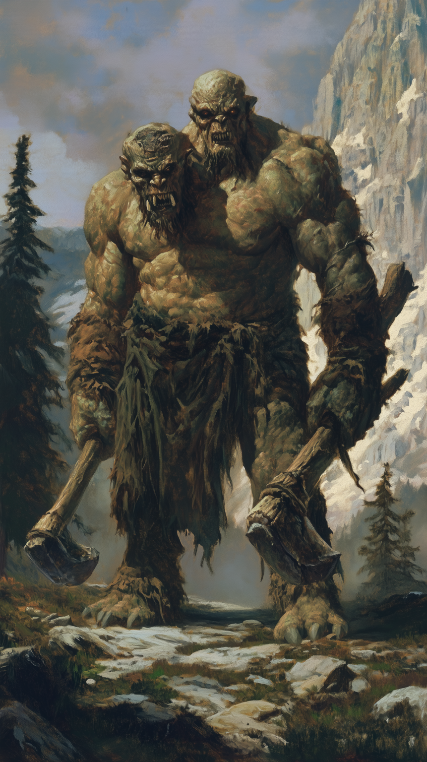 Monster, Ettins, The Discordant Brutes | Fantasy I Sci-Fi I Books I ...