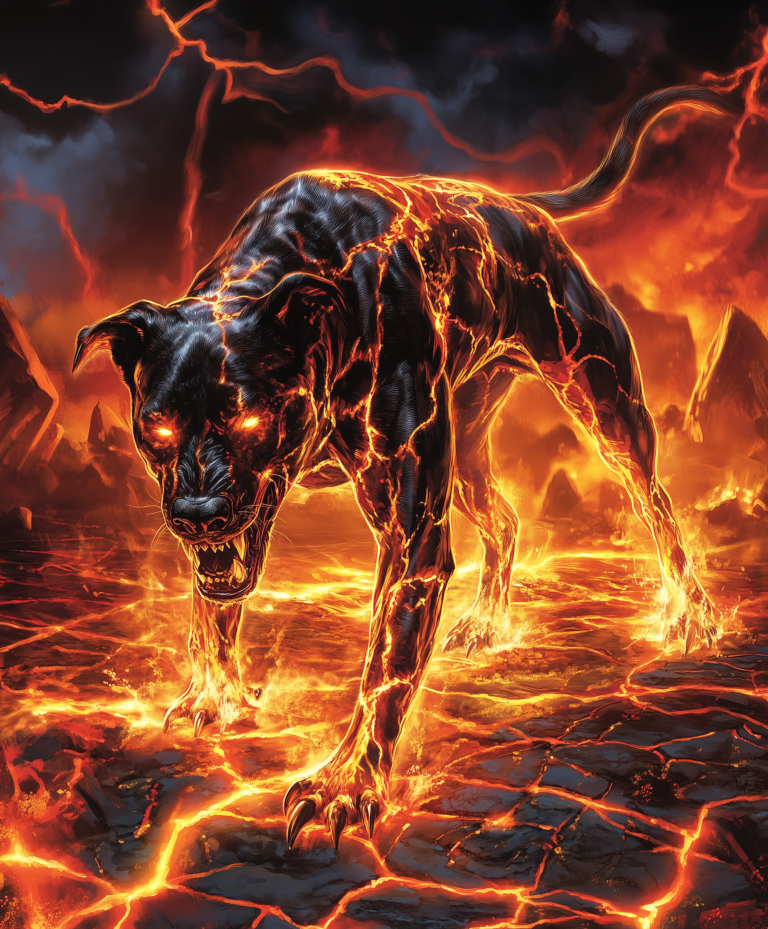 Monster, Hell Hounds: Fiery Hunters Of The Nine Hells | Fantasy I Sci ...