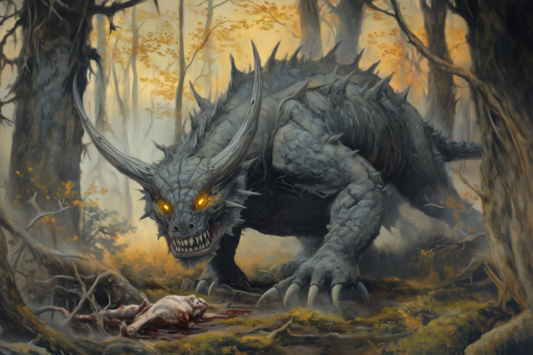 Monster, Hodag: The Spined Terror Of The Deep Woods | Fantasy I Sci-Fi ...