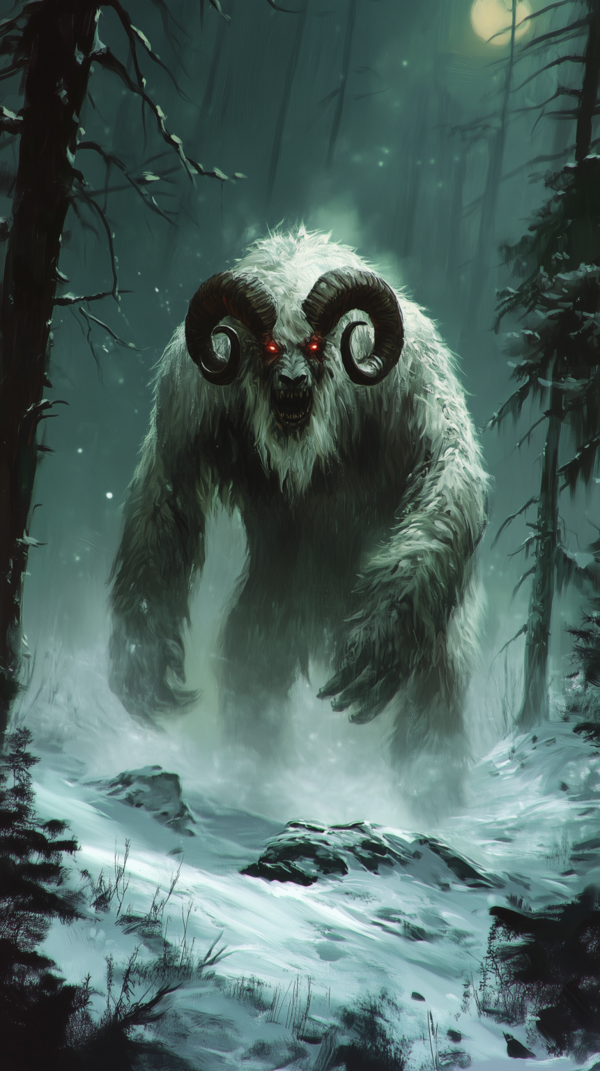 Monster, Sheepsquatch, "The Beast Of The Hidden Hollows" | Fantasy I ...