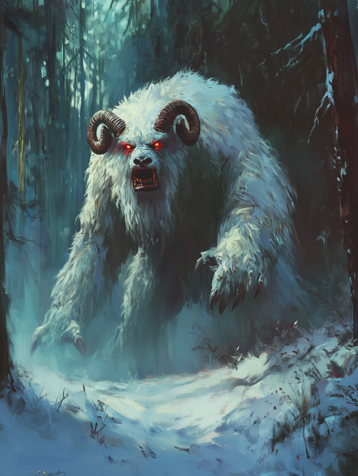 Monster, Sheepsquatch, "The Beast Of The Hidden Hollows" | Fantasy I ...