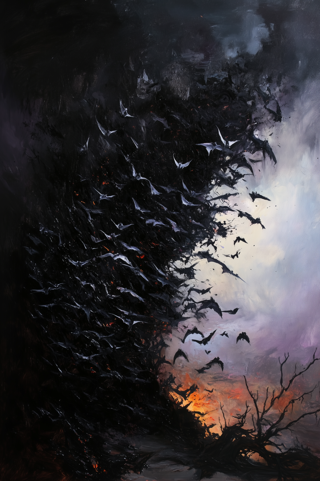 Monster, Swarm Of Bats: A Living Storm Of Wings And Fangs | Fantasy I ...