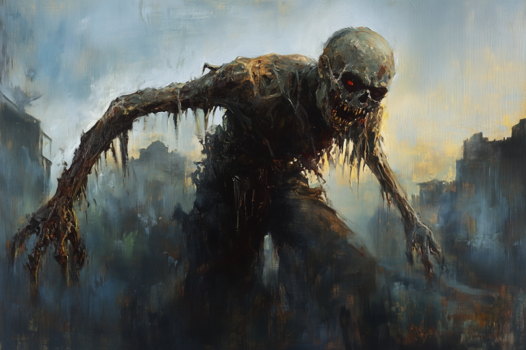 Monster, Fast Zombie: The Relentless Undead Predator | Fantasy I Sci-Fi ...