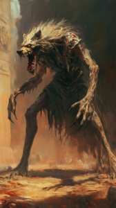 Monster, Daemon, Meladaemon, Harbinger Of Famine's Hunger | Fantasy I ...