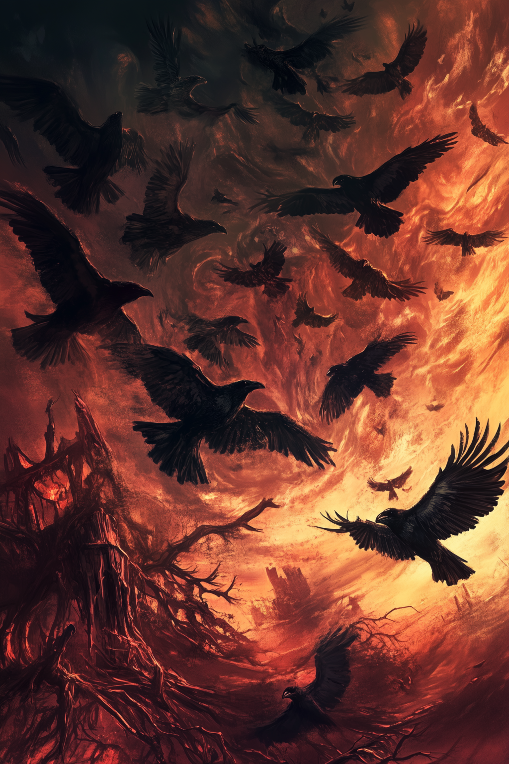Monster, Murder Of Crows: A Swirling Storm Of Feathers And Fury ...
