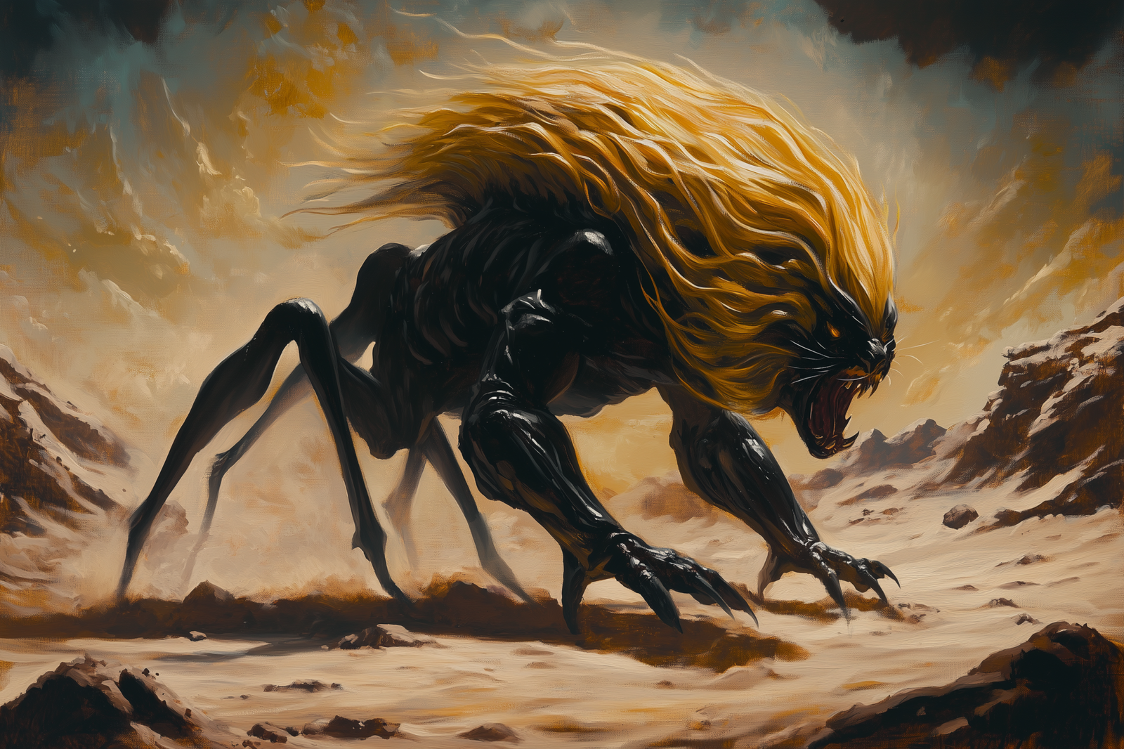 Monster, Myrmecoleon: The Starving Beast Of Contradictions | Fantasy I ...