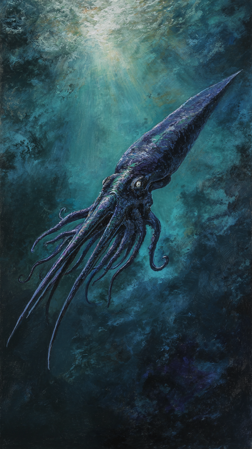 Monster, Belemnite, “The Depths’ Stalker” | Fantasy I Sci-Fi I Books I ...
