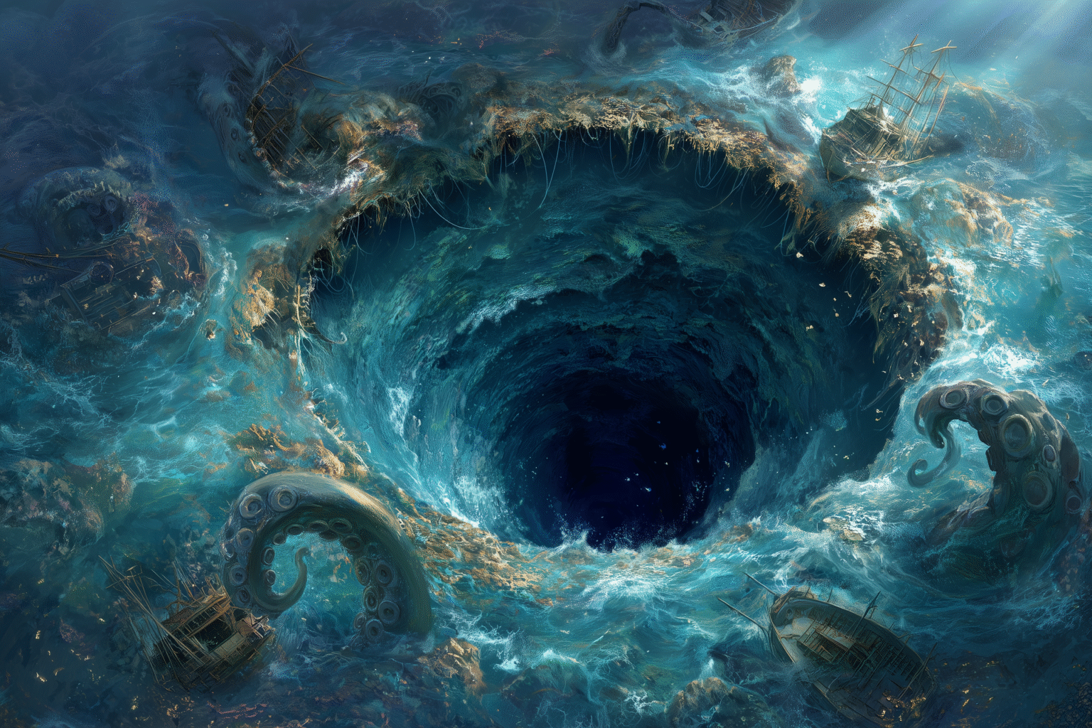 Monster, Charybdis, Hunger Beneath The Waves | Fantasy I Sci-Fi I Books ...
