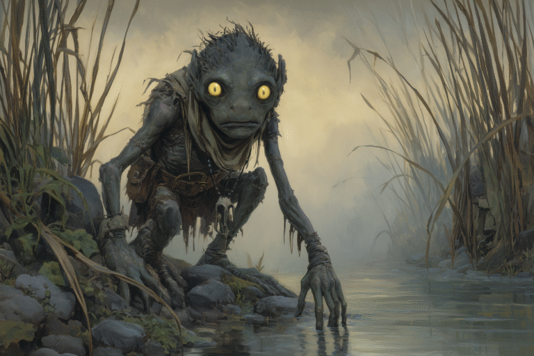 Monster, Fuath, The Drowned Hate – Fey Creature For Fantasy RPGs