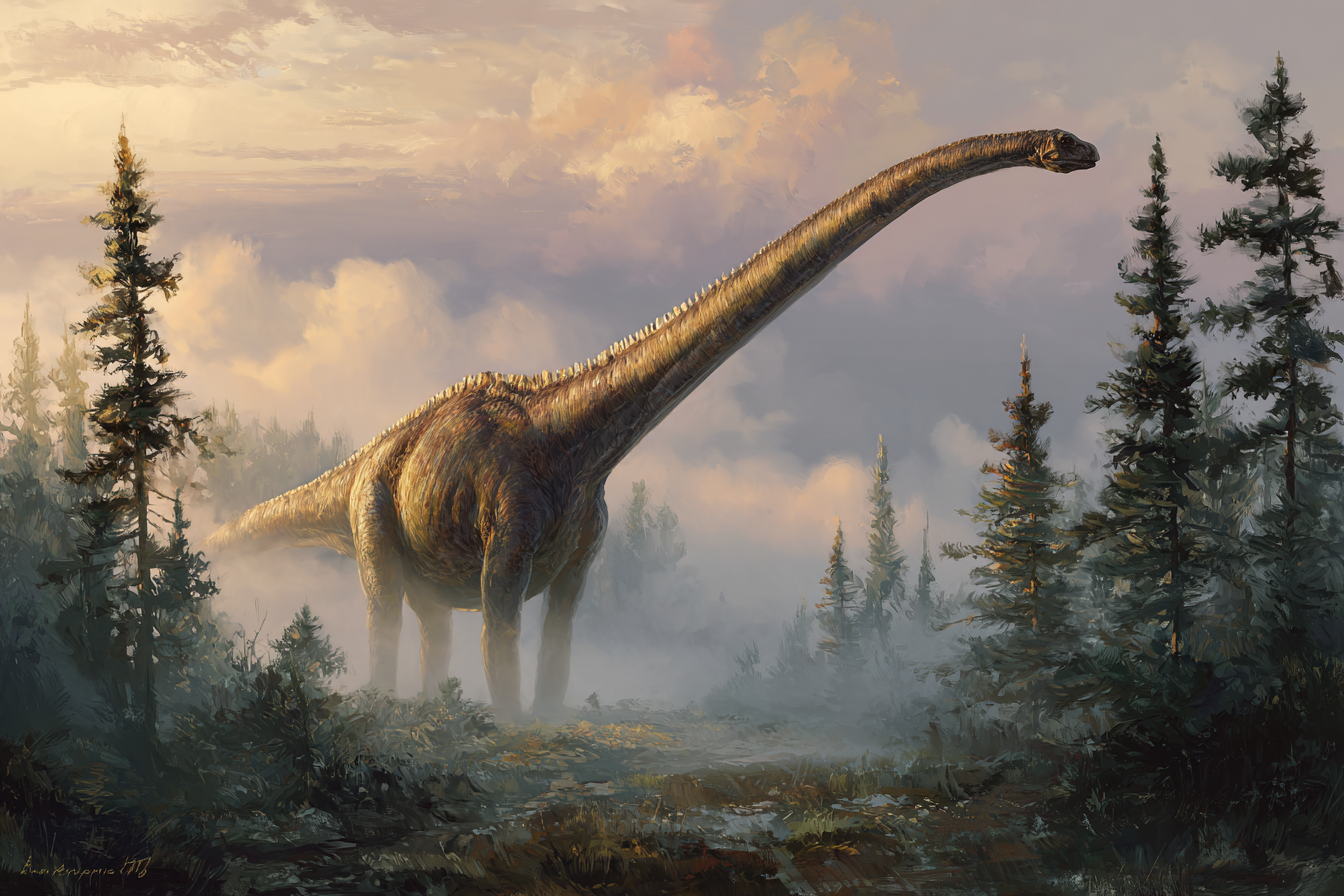 Monster, (Dinosaur) Mamenchisaurus — The Colossal Long-Necked Titan Of ...