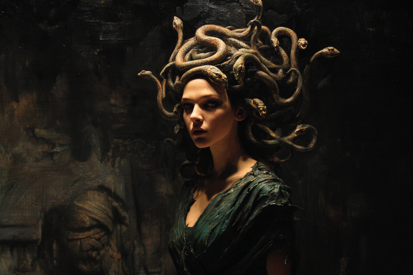 Monster, Medusa, Mortal Of The Three Gorgons | Fantasy I Sci-Fi I Books ...