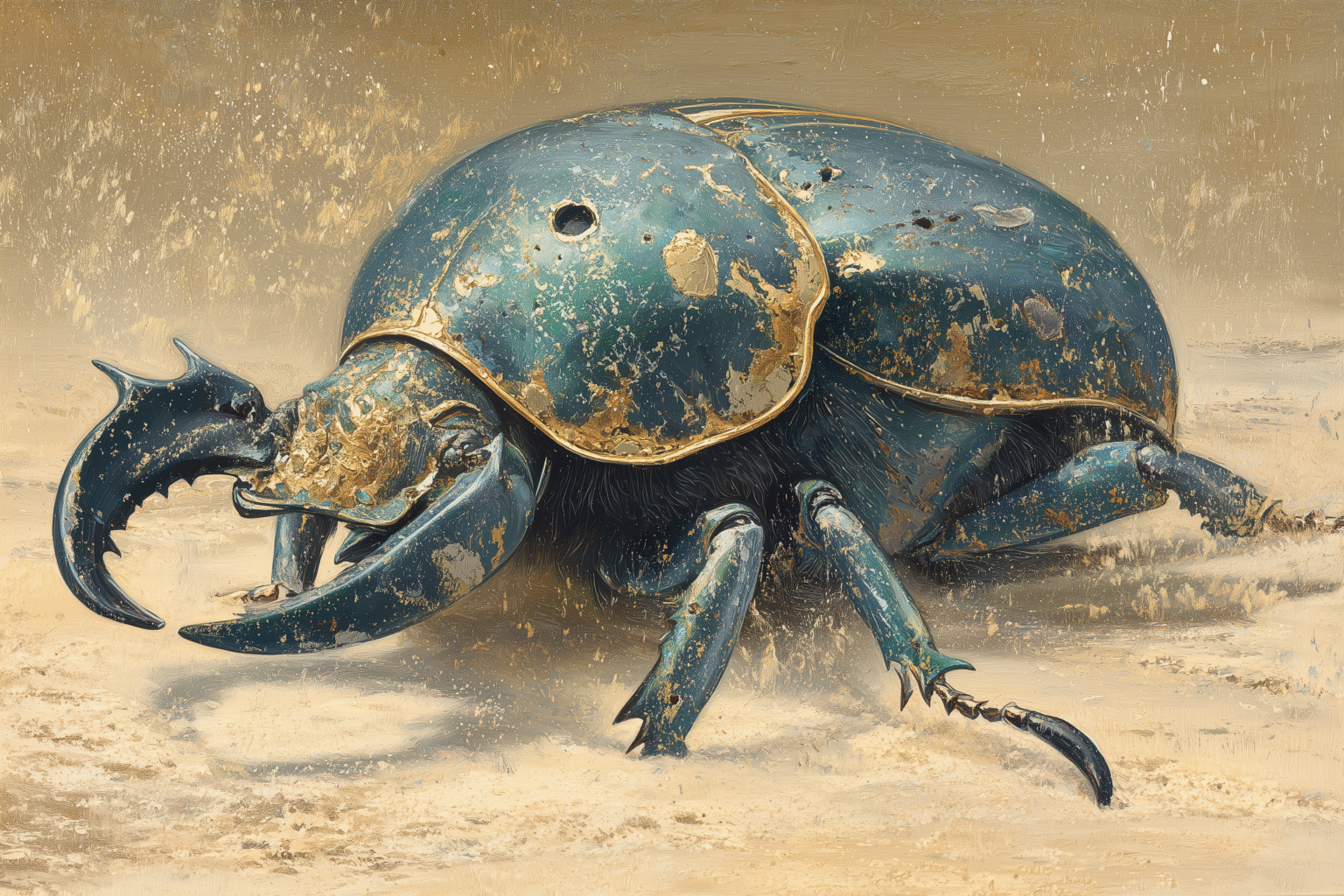 Monster, Giant Scarab Beetle, “The Dune Warden” | Fantasy I Sci-Fi I ...
