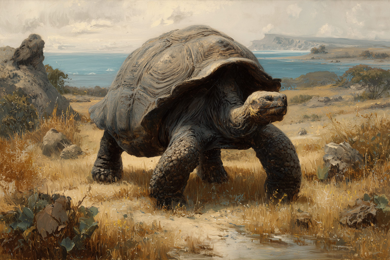 Monster, Giant Tortoise, "The Living Bastion" | Fantasy I Sci-Fi I ...