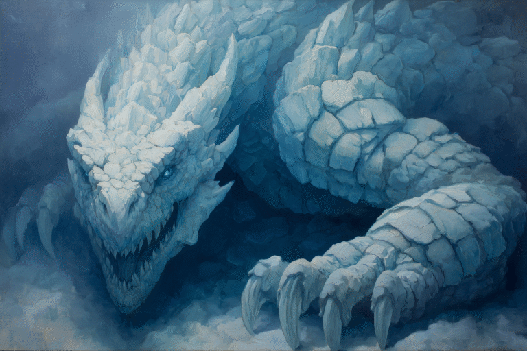 Monster, Frost Linnorm, Herald Of The Endless Winter | Fantasy I Sci-Fi ...