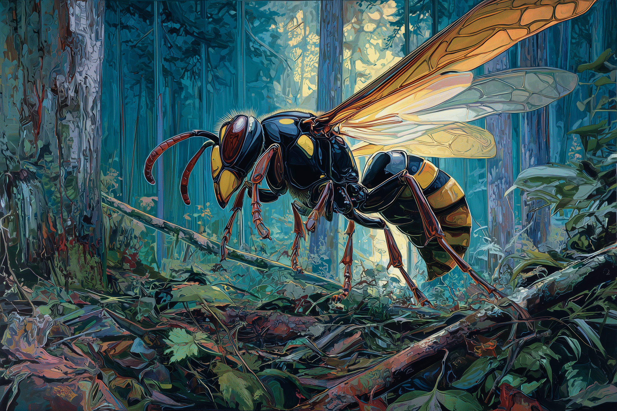 Monster, “Venomwing Colossus: The Giant Wasp Of Dreaded Skies ...