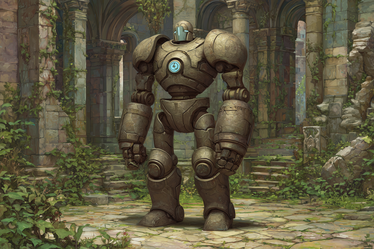 Monster, Shield Guardian, Arcane Sentinel Of Stone And Steel | Fantasy ...