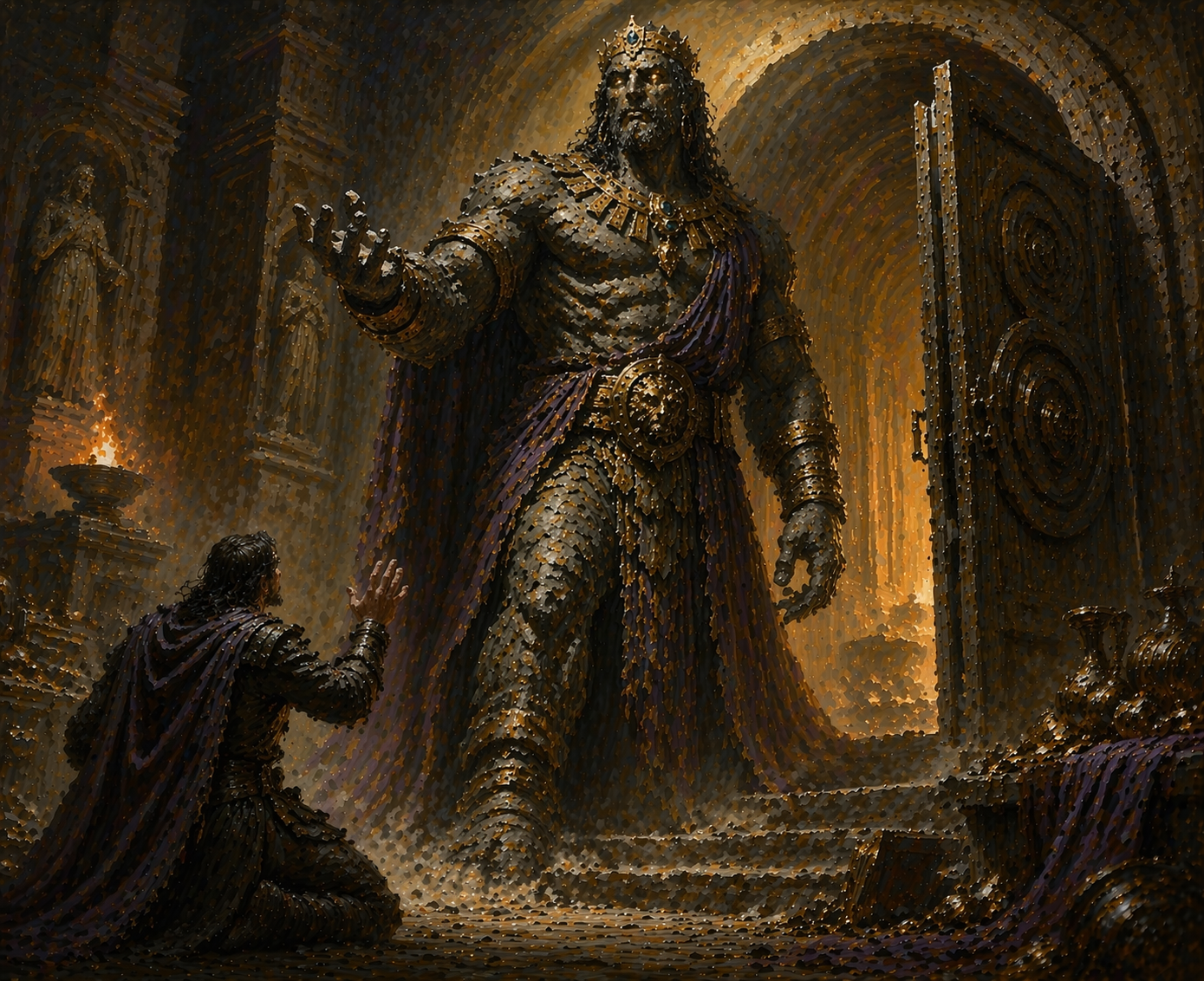 Monster, Genie, Shaitan, Lord Beneath The First Stone | Fantasy I Sci ...