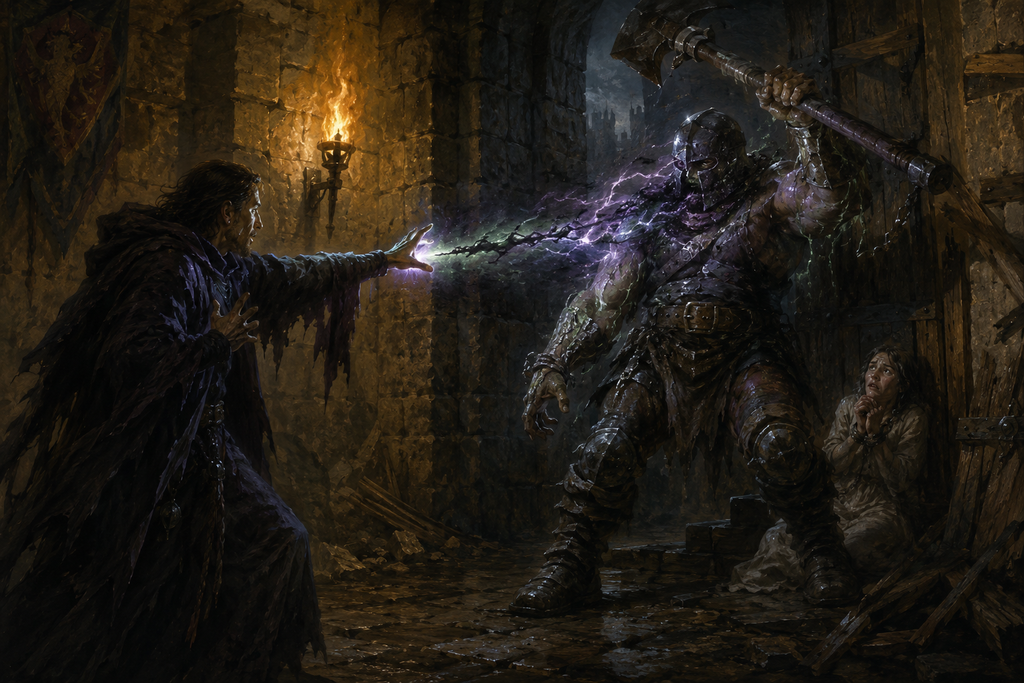 Ray Of Enfeeblement Spell — Necromantic Weakening Magic | Fantasy I Sci ...